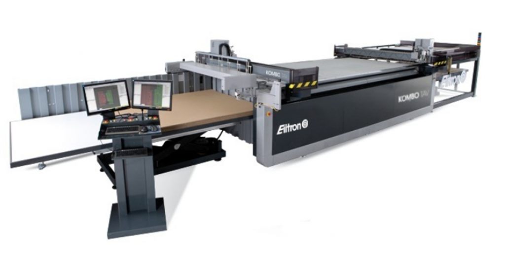 Système de production numérique avec chargement/ découpe/ déchargement ...